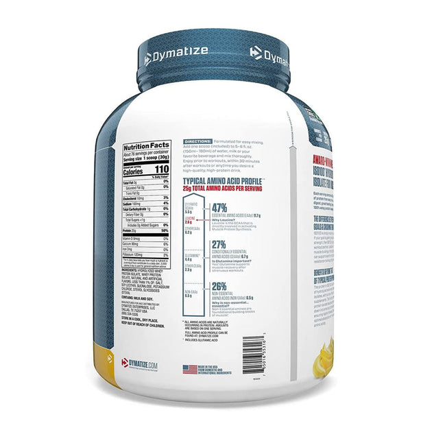 Dymatize ISO 100 - 5 LBS – monsternutrition.pk