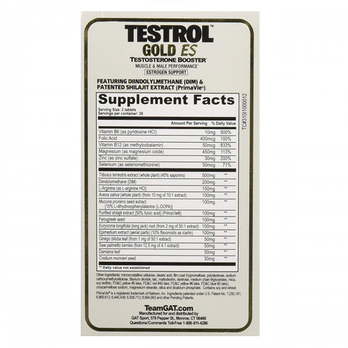 GAT Testrol Gold ES – monsternutrition.pk